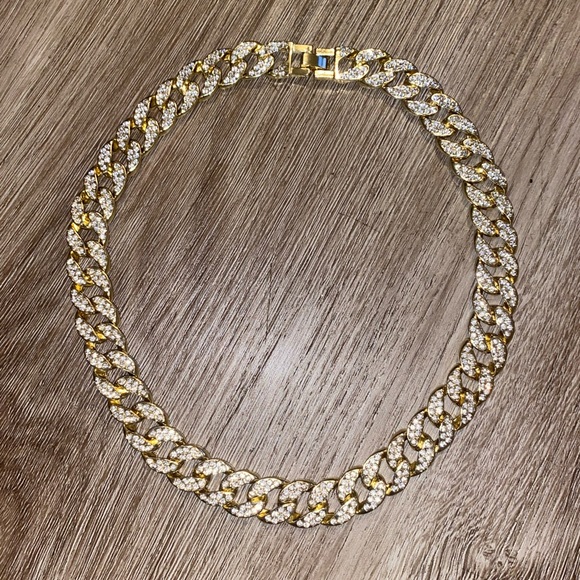 Bling Jewelry | Accessories | Iced Out 8 Inch Diamond Necklace | Poshmark